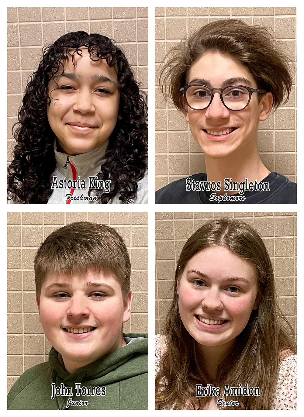 JHS Has Named Its Students Of The Month For March | News, Sports, Jobs ...